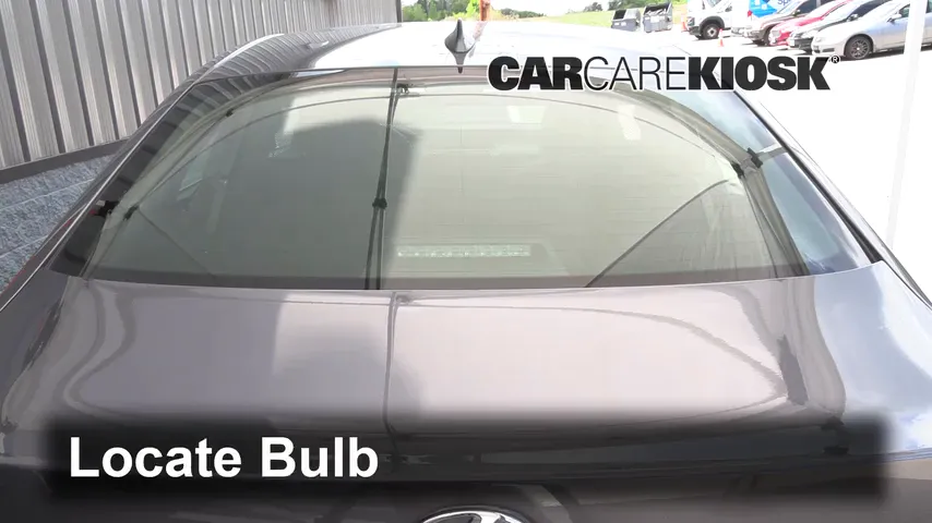 3rd Brake Light Bulb Replacement on a 2018 Lexus IS300 3.5L V6