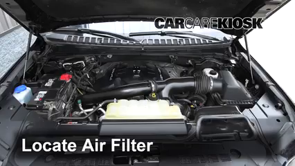 Oil & Filter Change 2018 Lincoln Navigator Reserve 3.5L V6 Turbo
