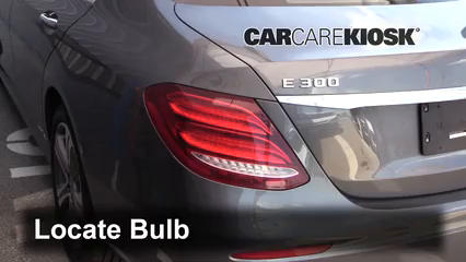 Tail Light Replacement on 2018 Mercedes-Benz E300 4Matic 2.0L 4 Cyl. Turbo