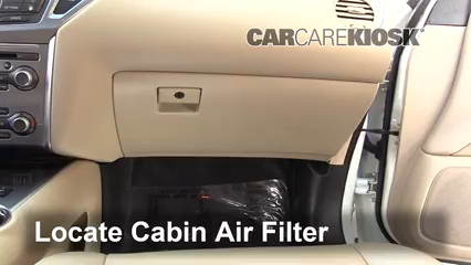 Cabin Air Filter Replacement: 2019 Nissan Pathfinder S 3.5L V6