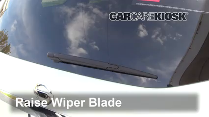 Rear Windshield Wiper Blade Change: 2018 Nissan Pathfinder S 3.5L V6