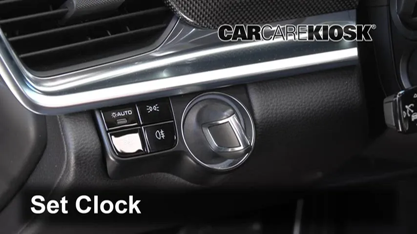 How to Set the Clock / Change Time on a 2018 Porsche Panamera 4 E ...