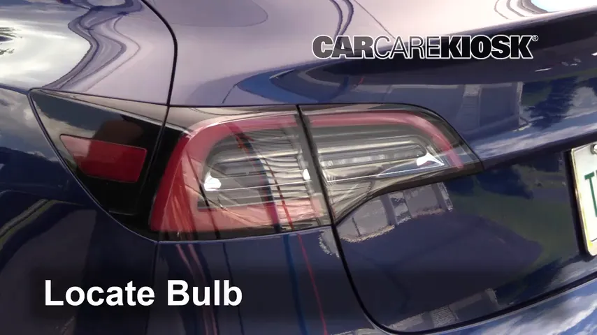 Reverse Light Replacement 2018 Tesla 3 Electric