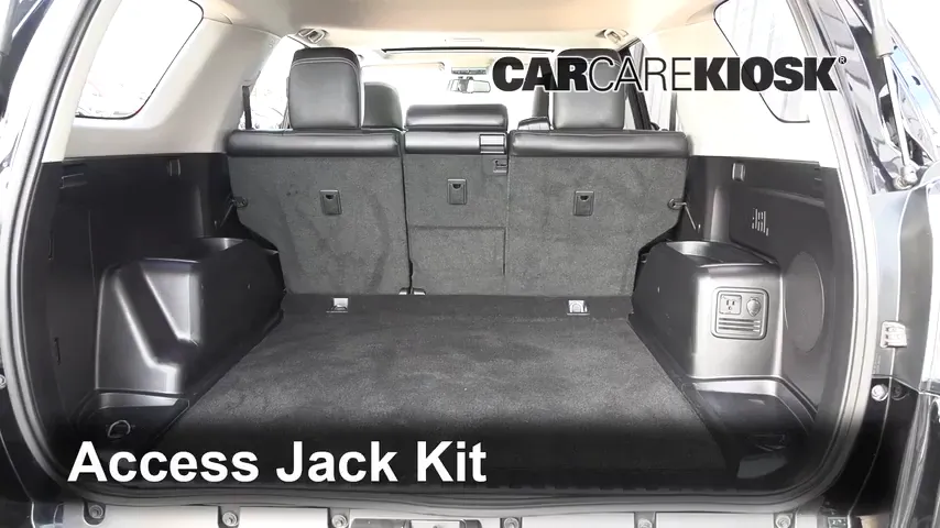 How To Jack Up a 2018 Toyota 4Runner SR5 4.0L V6