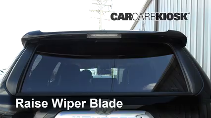 Rear Windshield Wiper Blade Change: 2018 Toyota 4Runner SR5 Premium 4.0L V6