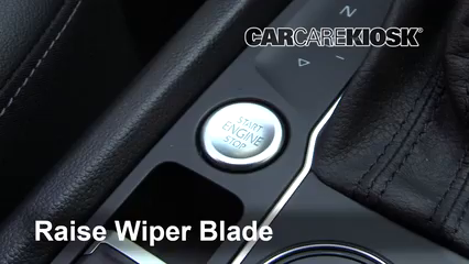 Front Windshield Wiper Blade Change: 2018 Volkswagen Atlas SE 3.6L V6