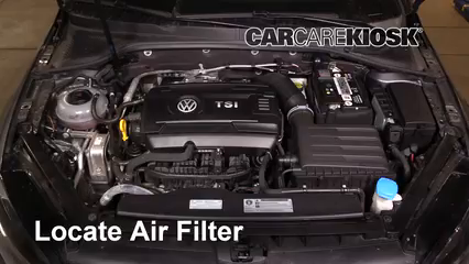 Cabin Filter Replacement: Volkswagen Golf SportWagen 2015-2019 - 2018 ...