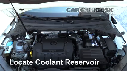 How to Add Coolant: 2018 Volkswagen Tiguan SE 2.0L 4 Cyl. Turbo