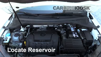Interior Fuse Box Location: 2018 Volkswagen Tiguan SE 2.0L 4 Cyl. Turbo