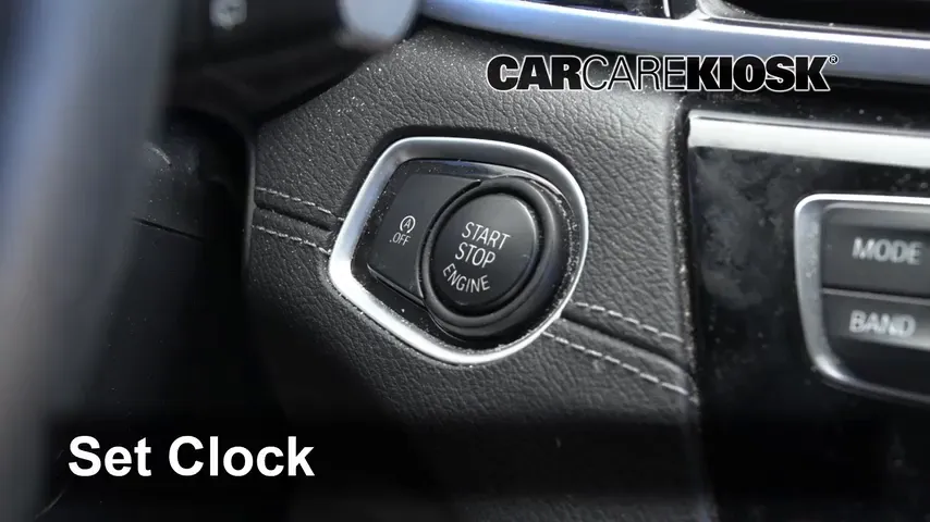 How to Set the Clock / Change Time on a 2021 BMW X2 M35i 2.0L 4 Cyl. Turbo