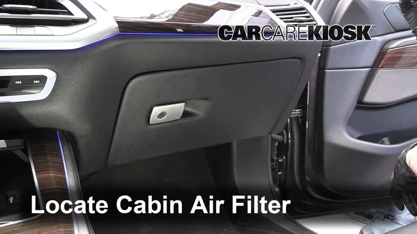 Cabin Air Filter Replacement: 2019 BMW X5 xDrive40i 3.0L 6 Cyl. Turbo