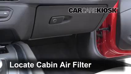 Cabin Air Filter Replacement: 2019 BMW Z4 sDrive30i 2.0L 4 Cyl. Turbo