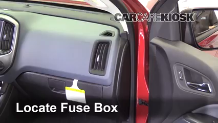 Interior Fuse Box Location: 2019 Chevrolet Colorado Z71 2.8L 4 Cyl ...