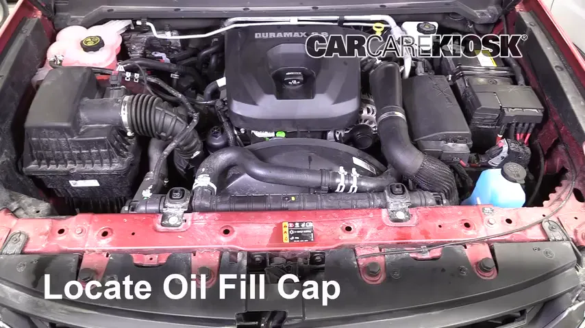 Oil & Filter Change 2019 Chevrolet Colorado Z71 2.8L 4 Cyl. Turbo ...