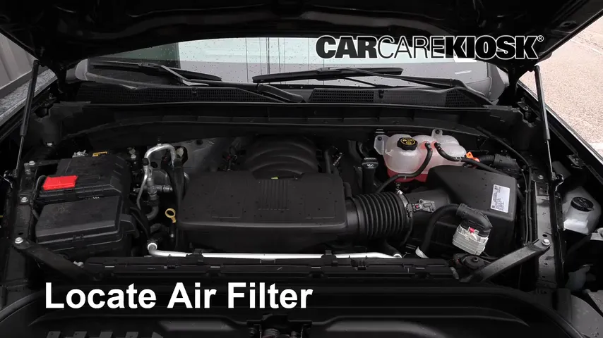 Cabin Air Filter Replacement: 2019 GMC Sierra 1500 5.3L V8 Crew Cab Pickup