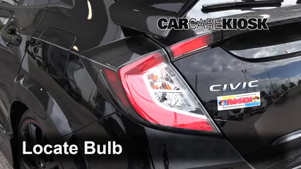 Tail Light Replacement on 2019 Honda Civic Type R 2.0L 4 Cyl. Turbo