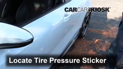 Tire Pressure for 2019 Hyundai Veloster Turbo R-Spec 1.6L 4 Cyl. Turbo ...