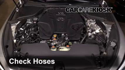 How to Add Coolant: 2019 Infiniti Q50 Sport 3.0L V6 Turbo