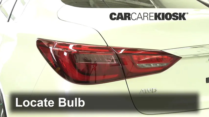 Brake Light Replacement: 2019 Infiniti Q50 Sport 3.0L V6 Turbo