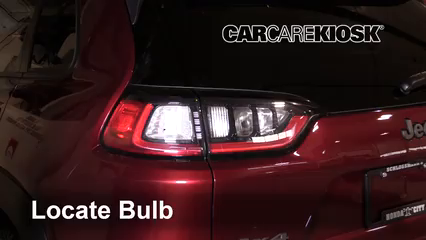 Reverse Light Replacement 2019 Jeep Cherokee Trailhawk Elite 3.2L V6
