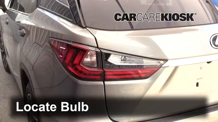 Reverse Light Replacement 2019 Lexus RX350 3.5L V6