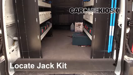 How To Jack Up a 2019 Mercedes-Benz Metris 2.0L 4 Cyl. Turbo Mini Cargo Van