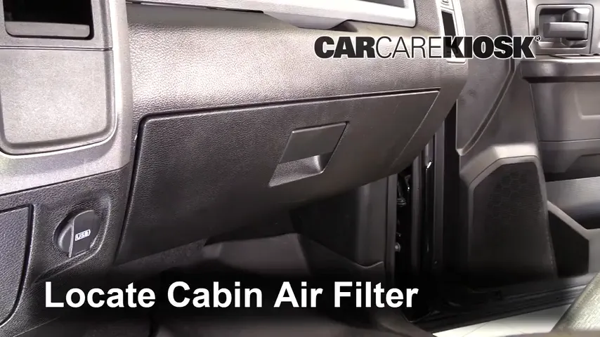 Cabin Air Filter Replacement: 2019 Ram 1500 Classic Tradesman 5.7L V8 ...