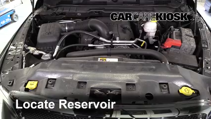 How to Add Coolant: 2019 Ram 1500 Classic Tradesman 5.7L V8 Crew Cab Pickup