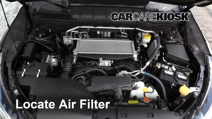 How to Change Engine Air Filter: 2019 Subaru Ascent Premium 2.4L 4 Cyl ...