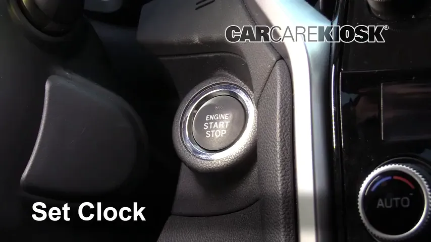 How to Set the Clock / Change Time on a 2019 Subaru Ascent Premium 2.4L ...