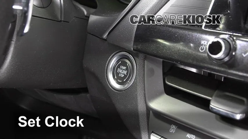 How to Set the Clock / Change Time on a 2020 Cadillac CT4 Sport 2.0L 4 ...