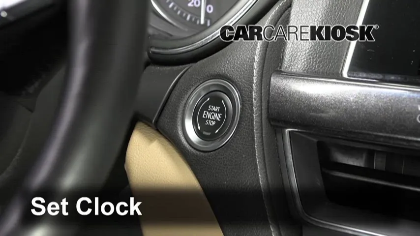 How to Set the Clock / Change Time on a 2020 Cadillac CT5 Premium ...
