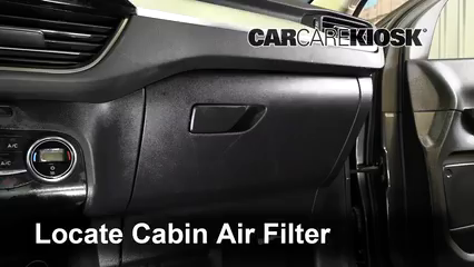 Cabin Air Filter Replacement: 2020 Ford Escape SE 1.5L 3 Cyl. Turbo
