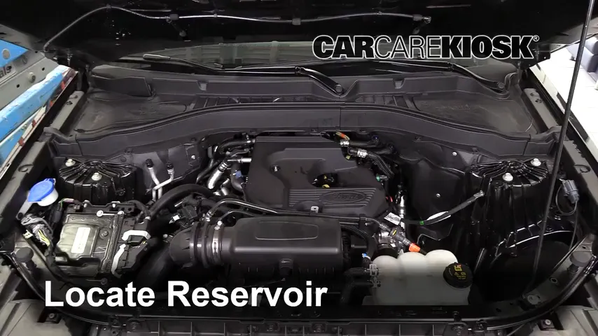 Battery Replacement: 2020 Ford Explorer XLT 2.3L 4 Cyl. Turbo