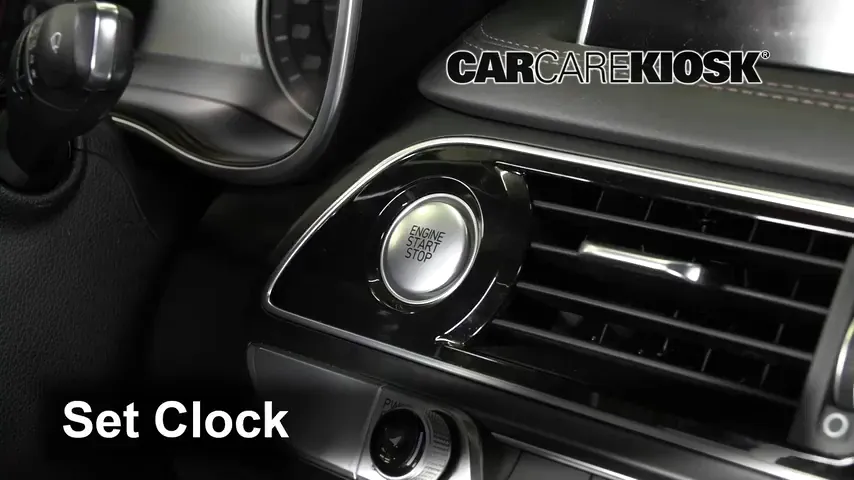 How to Set the Clock / Change Time on a 2020 Genesis G70 3.3L V6 Turbo