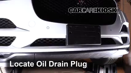 Open Hood How To 2017-2021 Jaguar F-Pace Premium 2.0L 4 Cyl. Turbo ...
