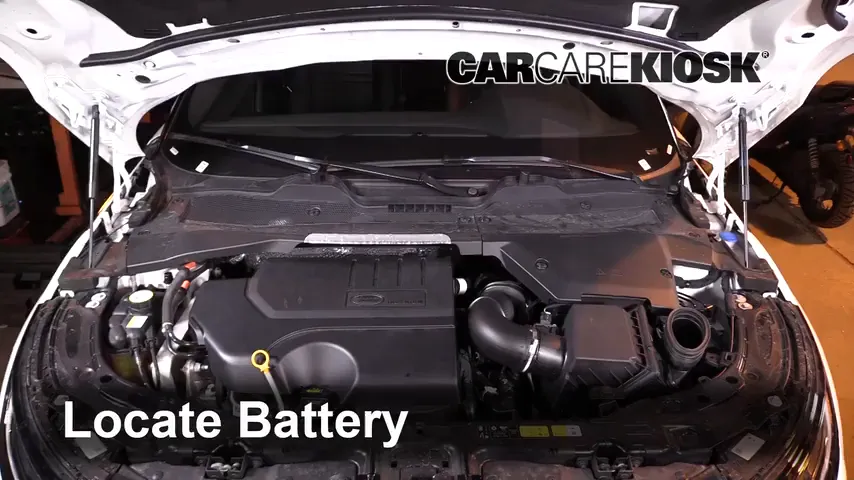 Battery Replacement: 2020 Land Rover Range Rover Evoque SE 2.0L 4 Cyl ...