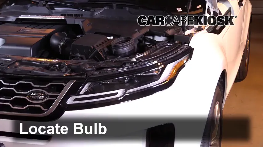 Battery Replacement: 2020 Land Rover Range Rover Evoque SE 2.0L 4 Cyl ...