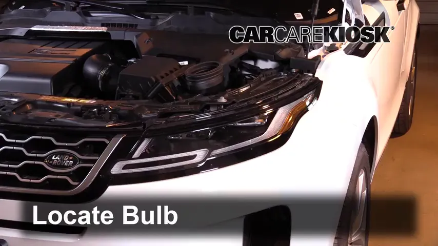 Battery Replacement: 2020 Land Rover Range Rover Evoque SE 2.0L 4 Cyl ...