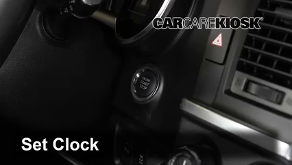 How to Set the Clock / Change Time on a 2020 Toyota Sequoia TRD Sport 5 ...