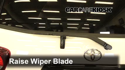 Rear Windshield Wiper Blade Change: 2020 Toyota Sequoia TRD Sport 5.7L V8