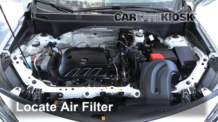 How to Change Engine Air Filter: 2021 Buick Encore GX Essence 1.3L 3 ...