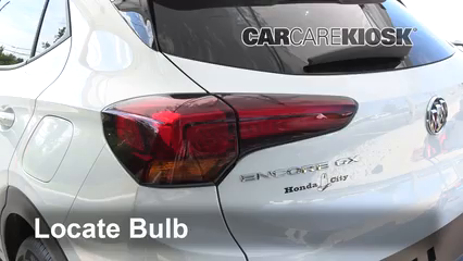 Tail Light Replacement on 2021 Buick Encore GX Essence 1.3L 3 Cyl. Turbo