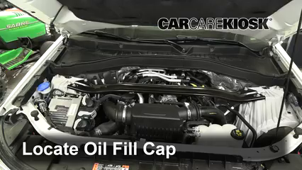 Oil & Filter Change 2021 Ford Explorer Platinum 3.0L V6 Turbo