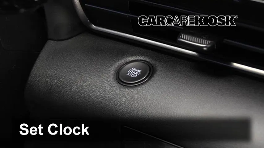 How to Set the Clock / Change Time on a 2021 Hyundai Elantra N Line 1 ...
