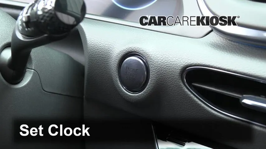 How to Set the Clock / Change Time on a 2021 Hyundai Sonata N Line 2.5L ...