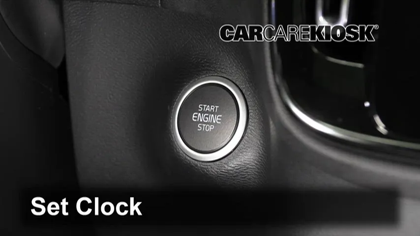 How to Set the Clock / Change Time on a 2021 Volvo XC40 T5 R-Design 2 ...