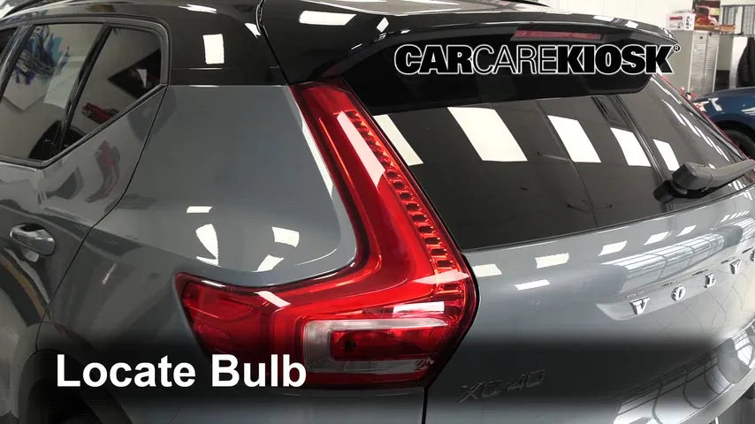Tail Light Replacement on 2021 Volvo XC40 T5 R-Design 2.0L 4 Cyl. Turbo