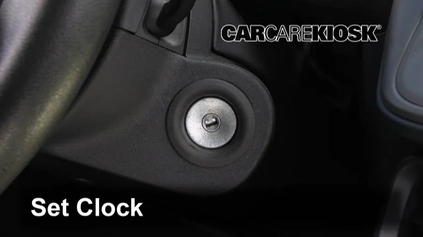 How to Set the Clock / Change Time on a 2022 Ford Maverick XL 2.0L 4 ...