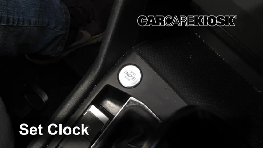 How to Set the Clock / Change Time on a 2022 Volkswagen Taos S 1.5L 4 ...